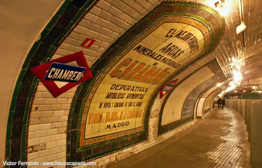 Estación de Chamberí del Metro de Madrid - La estación fantasma